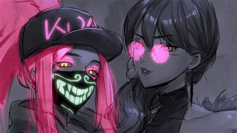 K Da Akali And Evelynn League Of Legends Lol Lol Free 4k Wallpapers 40 000 Free 4k