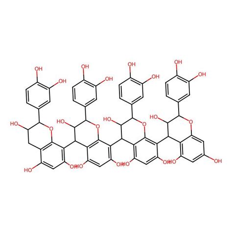 Catechin Tetramer Chemical Compound Plantaedb