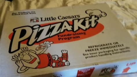 Caixa De Pizza Dupla Little Caesars
