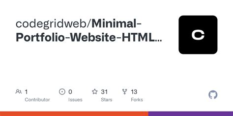 Minimal Portfolio Website Html Css Javascriptindexhtml At Main
