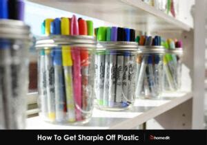 Rubbing Alcohol Will Get Sharpie Off Of Plastic Plus Other Methods