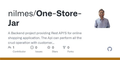 GitHub Nilmes One Store Jar About A Backend Project Providing Rest Api For Online Shopping