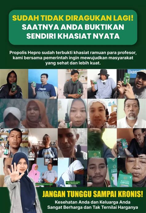 Propolis Hepro Official Program Sehat Indonesia