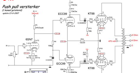 Push Pull Tube Amp Schematic