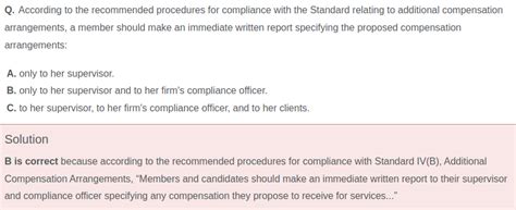 Ethics Question Cfa L1 Rcfa