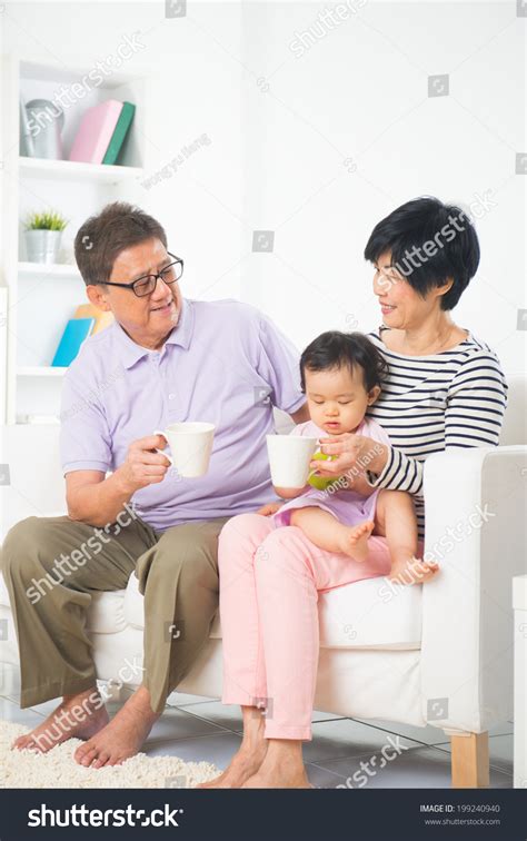 Asian Grandpa Grandson Drinking Tea Images Browse Stock Photos Vectors Free Download With