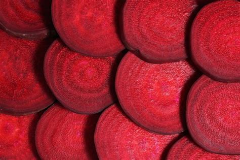 Premium Photo Closeup Healthy Sliced Red Beet Root