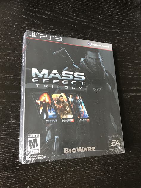 Mass Effect Triology On Ps3 Rgamecollecting