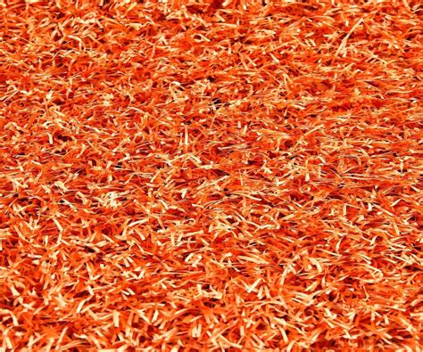 Orange Artificial Grass 20mm Bfls1