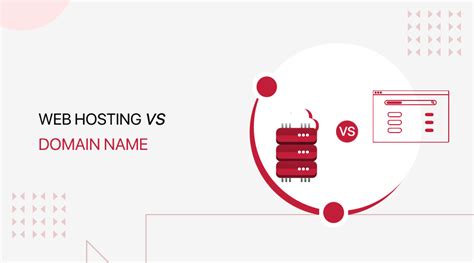web hosting vs domain name what s the difference