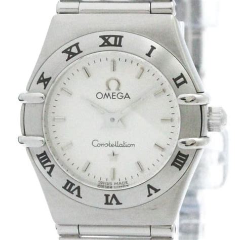 Polished Omega Constellation Steel Quartz Ladies Watch 156230 Bf571775