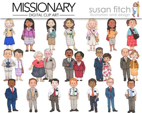 Hermanas Misioneras Lds Clipart