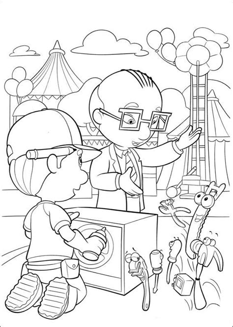 Handy Manny Coloring Pages