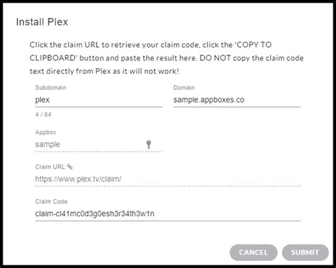 Installing Plex On Your Appbox Appbox