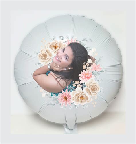 Balão Metalizado 18 Polegadas Personalizado Com Foto Elo7