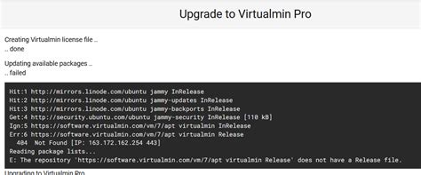 Timeframe For VirtualMin Pro On Ubuntu Virtualmin Virtualmin Community