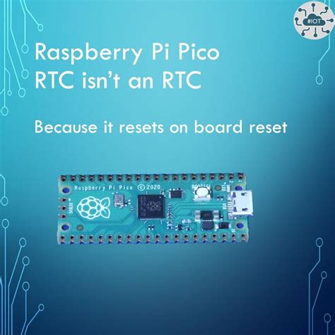 RP2040 RTC Raspberry Pi Iot Raspberry