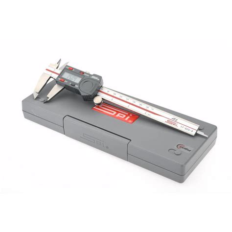 Spi 17 600 8 Calibrated Abs Digital Caliper With Spc Data Output 0 To