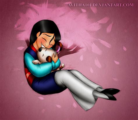 Mulan And Little Brother For Your Quarantainment Oc Disney