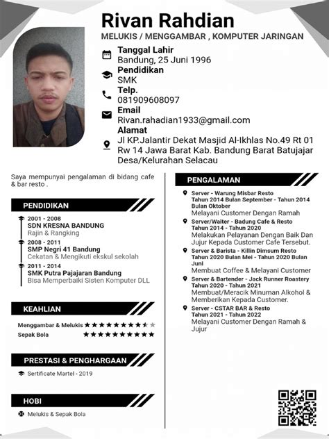 cv rivan rahdian pdf