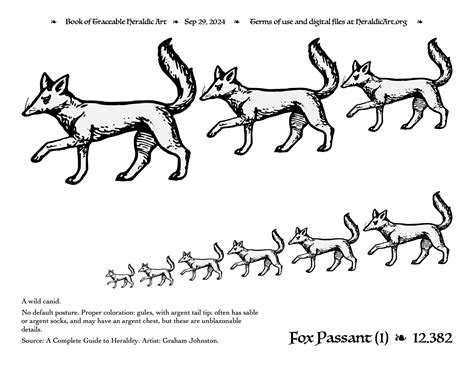 Heraldry Clipart Fox