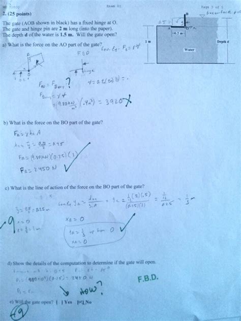 Solved Fluid Mechanics Chegg