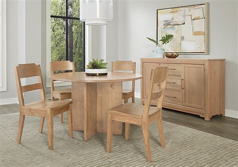 48 Inch Round Table W Wood Base