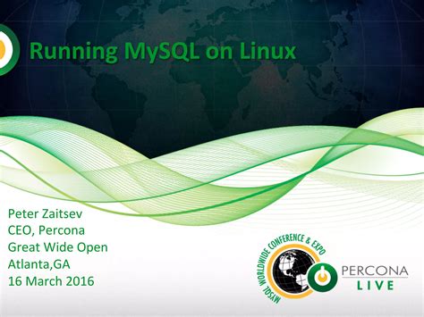 Running Mysql On Linux Ppt