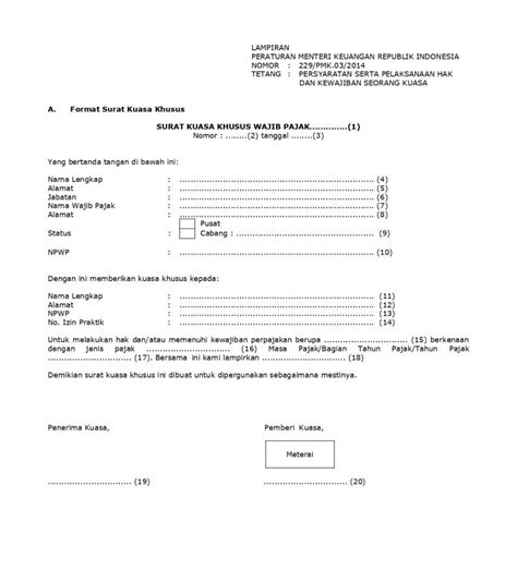Dse English Listening Format Surat Kuasa Wajib