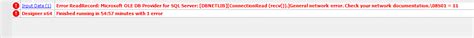 Solved Microsoft Oledb Sql Server Error Alteryx Community