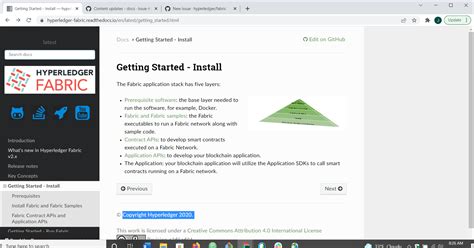 Update Copyright Year · Issue 3279 · Hyperledgerfabric · Github