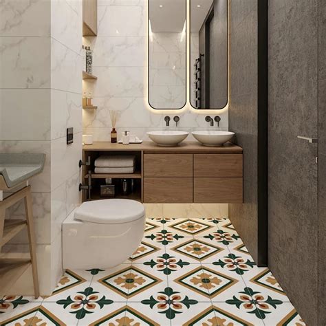 Square Ceramic Matte Straight Edge Singular Tile Moroccan Bathroom Floor Clearhalo