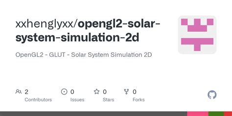 GitHub Xxhenglyxx Opengl Solar System Simulation D OpenGL GLUT Solar System Simulation D