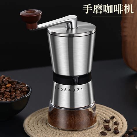 厂家手动咖啡豆研磨机手磨咖啡机可拆卸便携家用小型手摇咖啡机 阿里巴巴