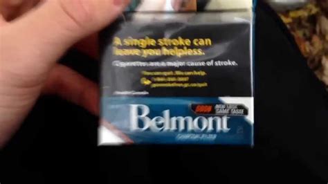 Belmont Cigarettes Logo Filter