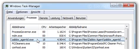 zabbix agentd exe windows prozess was ist das