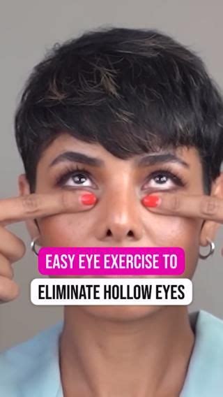 Easy Eye Exercises To Eliminate Hollow Eyes Get My Eye Exercise Package