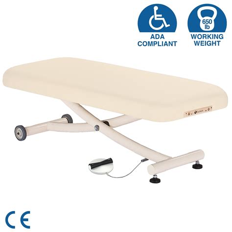 Earthlite Ellora Vista Electric Lift Massage Spa Treatment Table Flat