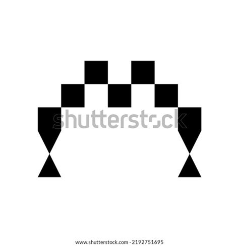 Logo Vector Pixel Glass Stock Vector Royalty Free 2192751695