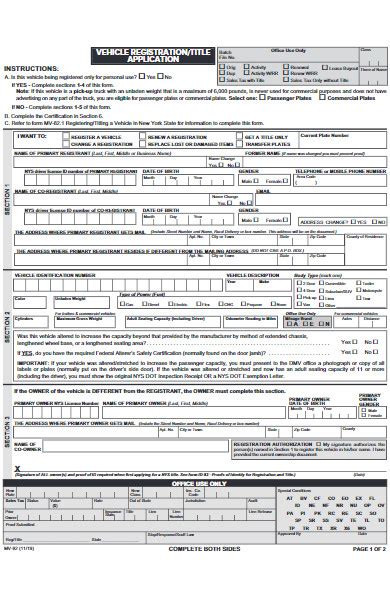 Free 20 Title Forms Download How To Create Guide Tips