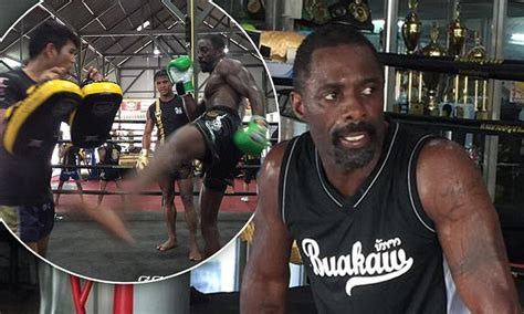 Idris Elba Shows Off His Sculpted Physique As He Trains In Thailand