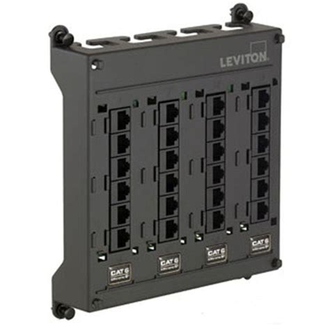 Leviton Wall Mount Patch Panel At Jamie Gibb Blog