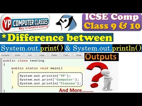 System Out Println Java Difference Between System Out Println And System Out Print In Java