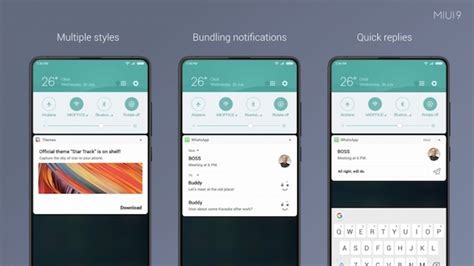 Miui 9 Brings Multiple New Features To The Miui Notification Shade Beebom