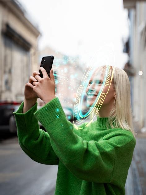 Free Photo View Of Automatic Recognition Software Analyzing Everyday