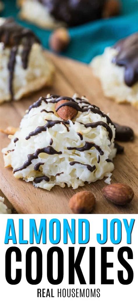 Almond Joy Cookies ⋆ Real Housemoms