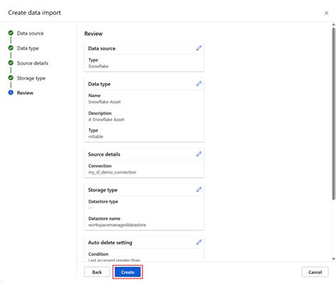 Import Data Preview Azure Machine Learning Microsoft Learn
