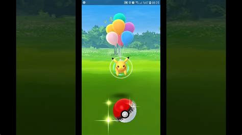Pokemon Go Fest Flying Pikachu Catch Youtube