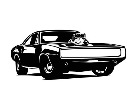 Retro Dodge Charger Logo