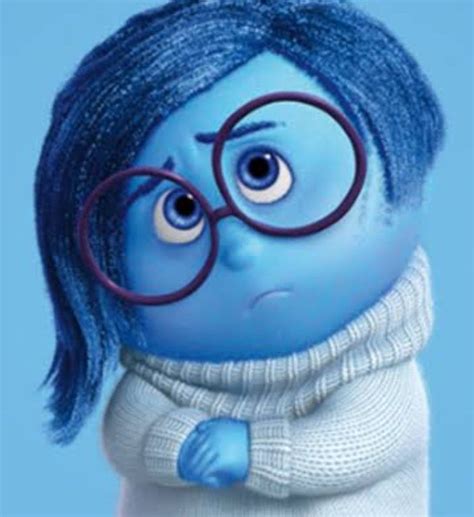 Sadness Emotion Sadness Inside Out Sadness From Inside Out Blue The